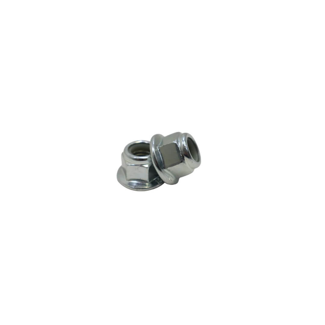 10mm Flanged Nylon Lock Nut | Franklin Kart