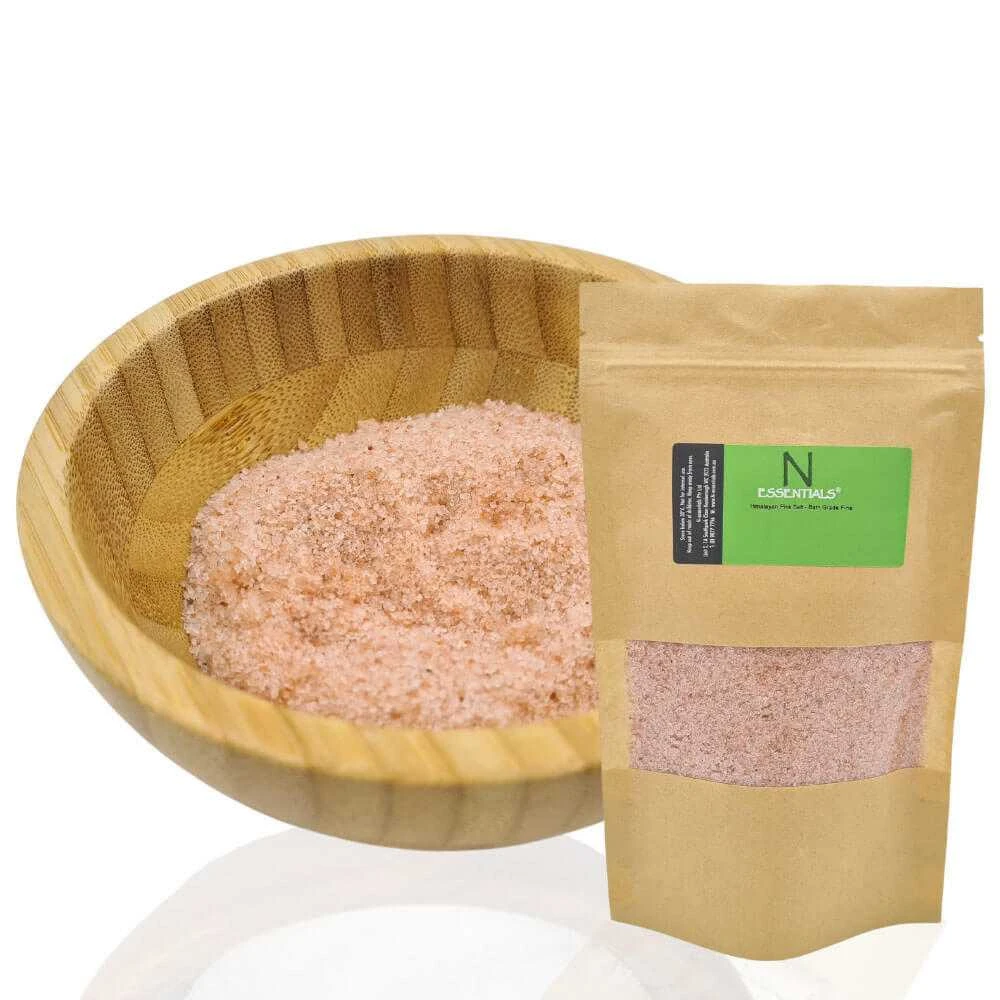 Buy Himalayan Pink Salt - Bath Grade Coarse Granules | N-Essentials