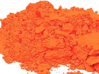 Fluorescent Mica Pigment Powder Neon Orange | N-essentials