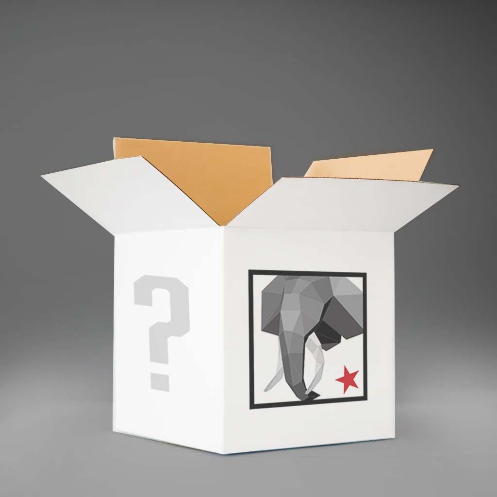 White Mystery Box