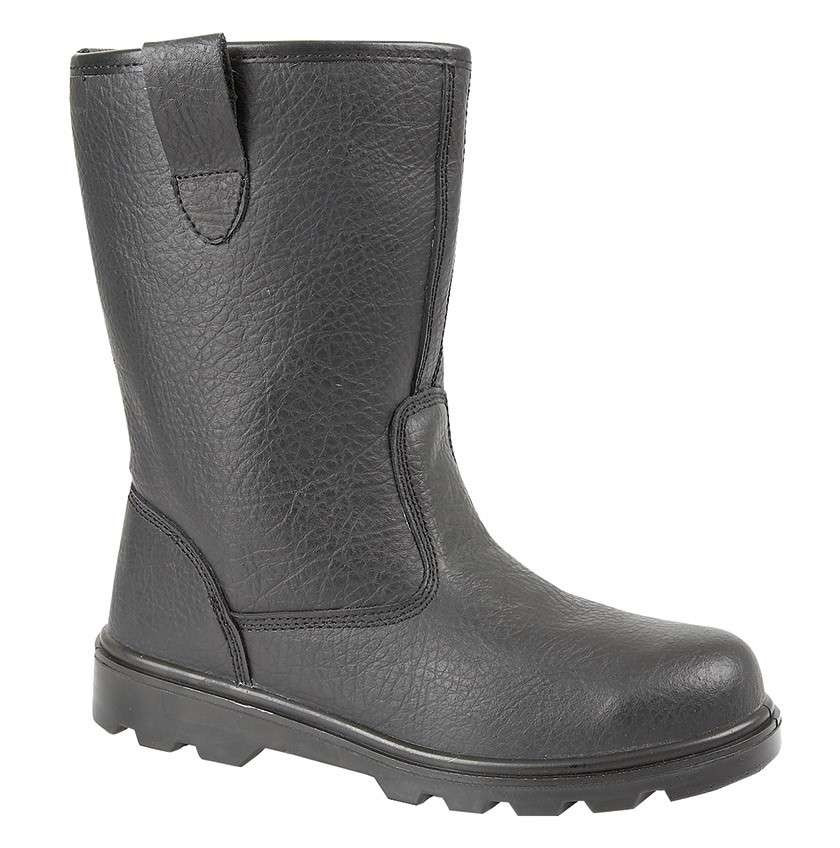 GRAFTERS Black RIgger Boot | Durable & Reliable Footwear