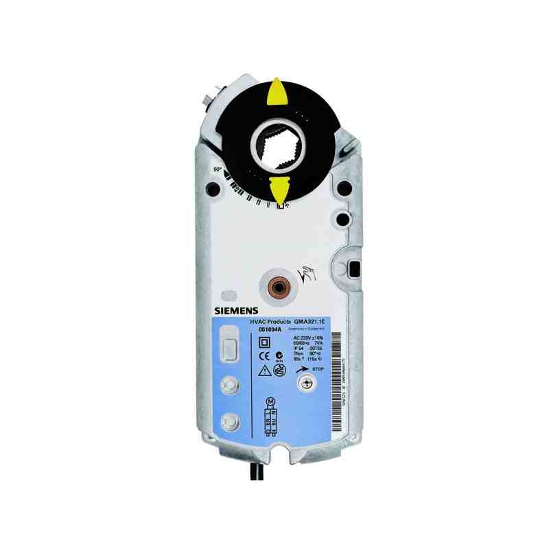 Siemens GMA131.1E rotary air damper actuator 3-position