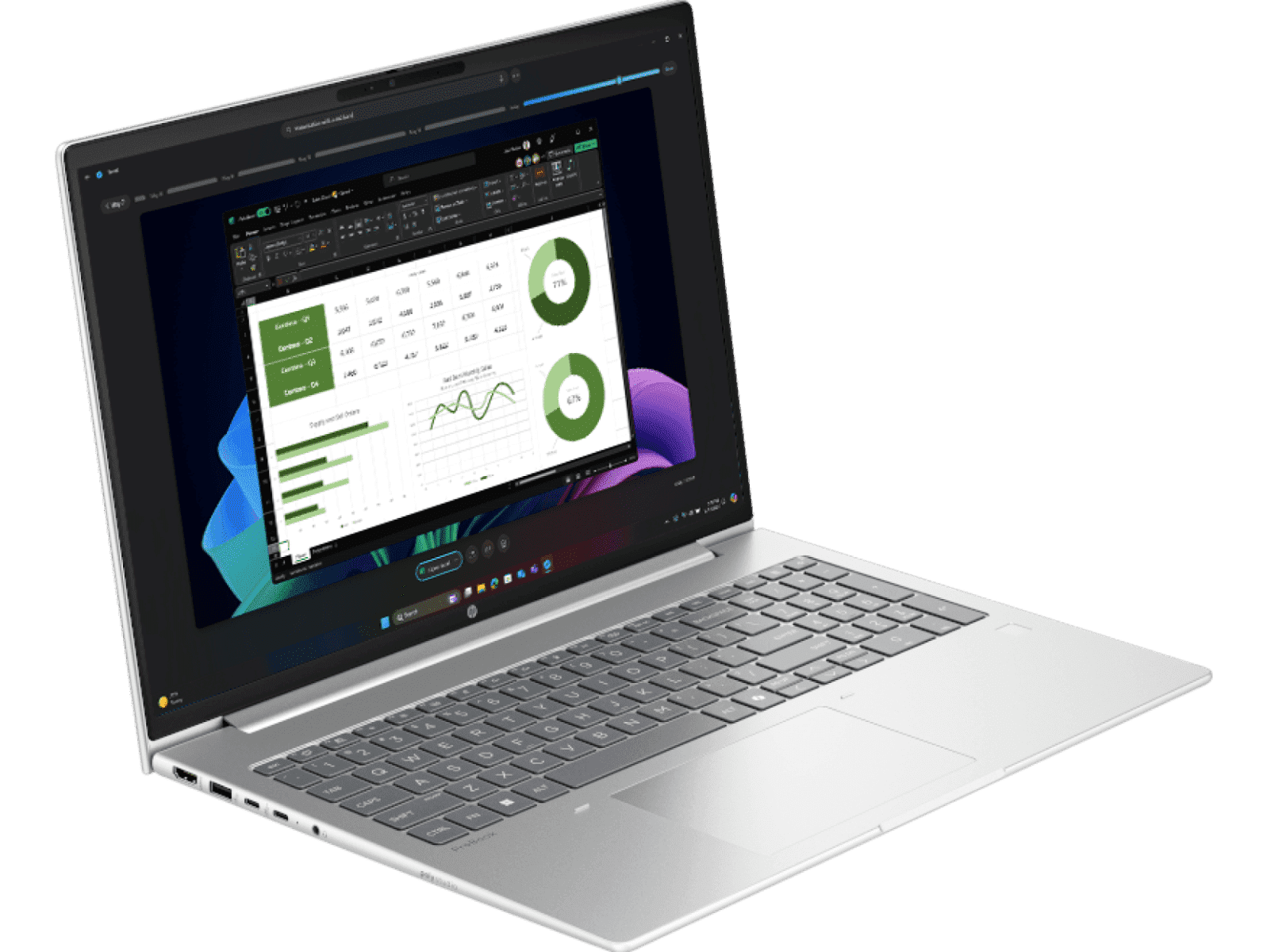 HP ProBook 4 G1i 14 Inch AI Laptop, Intel U7-255U 16GB 512GB