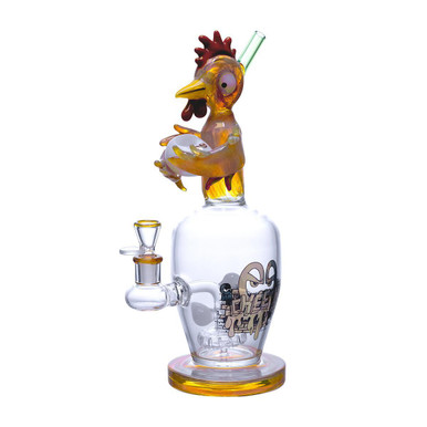 Cheech Chicken N Egg Water Pipe - 13.5"