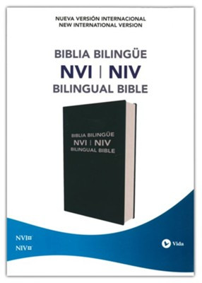 Biblia Bilingue NVI-NIV | Simil Piel Azul - Calvary Book and Bible