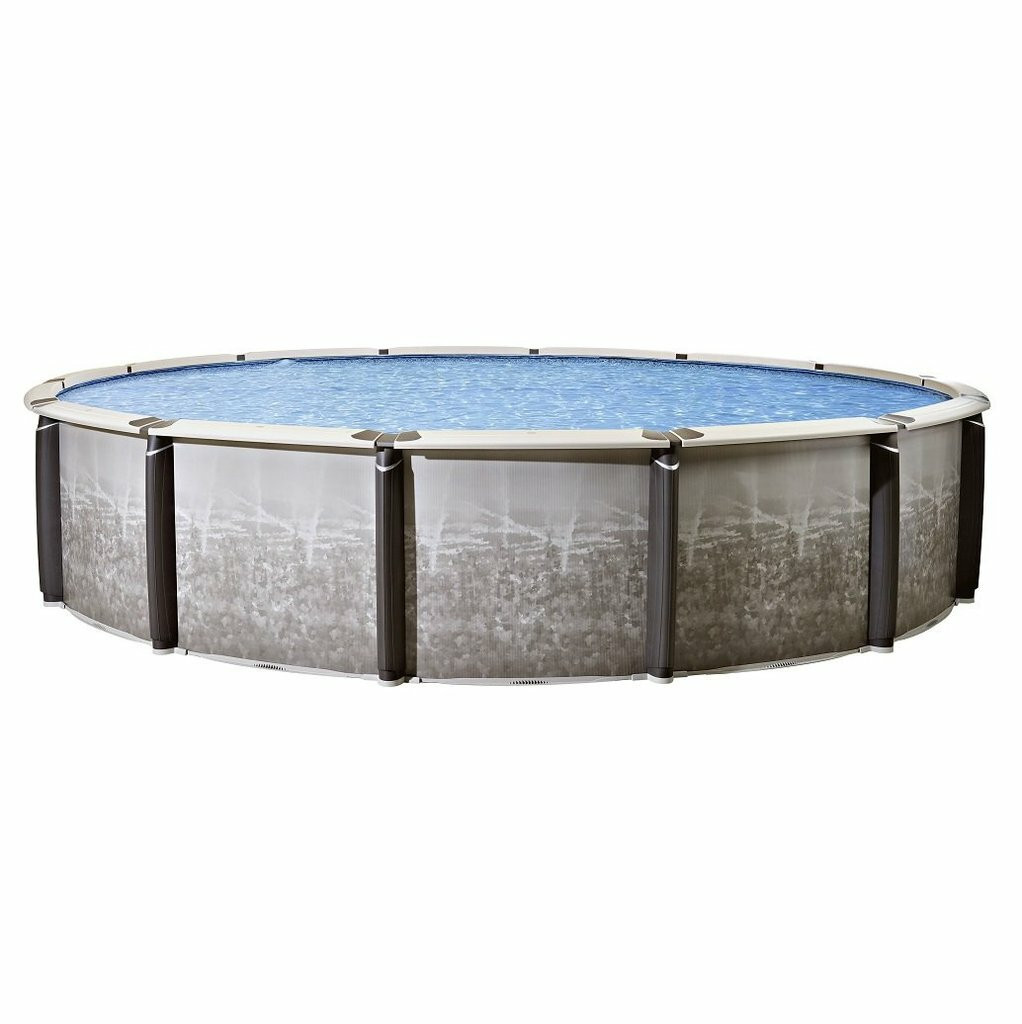 Panache 24' x 54" Round Above Ground Pool Kit | Aluminum Wall