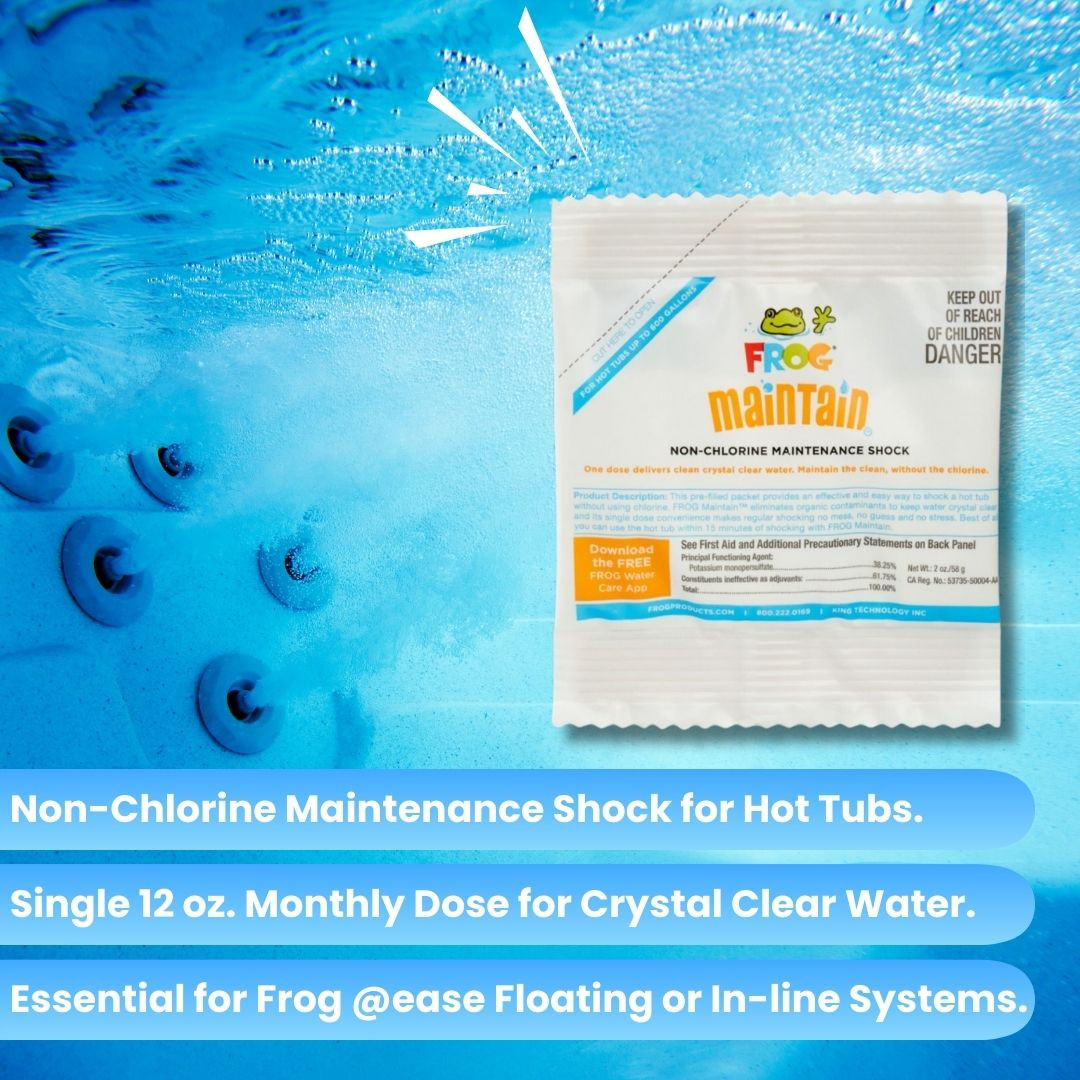 Frog Maintain Non-chlorine Maintenance Spa Shock