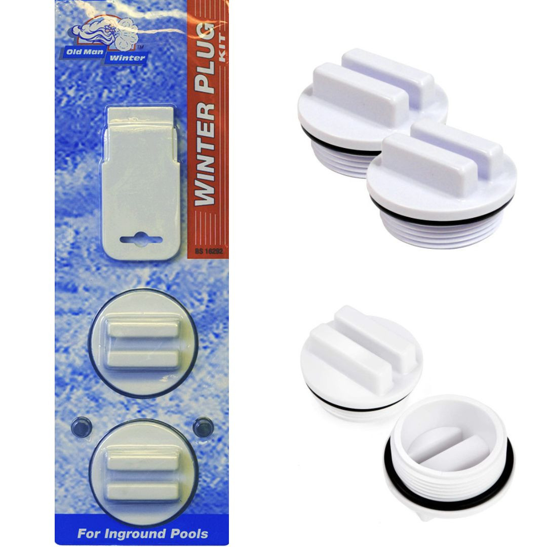 Blue Torrent Inground Winter Plug 3-Piece Kit Fits Hayward