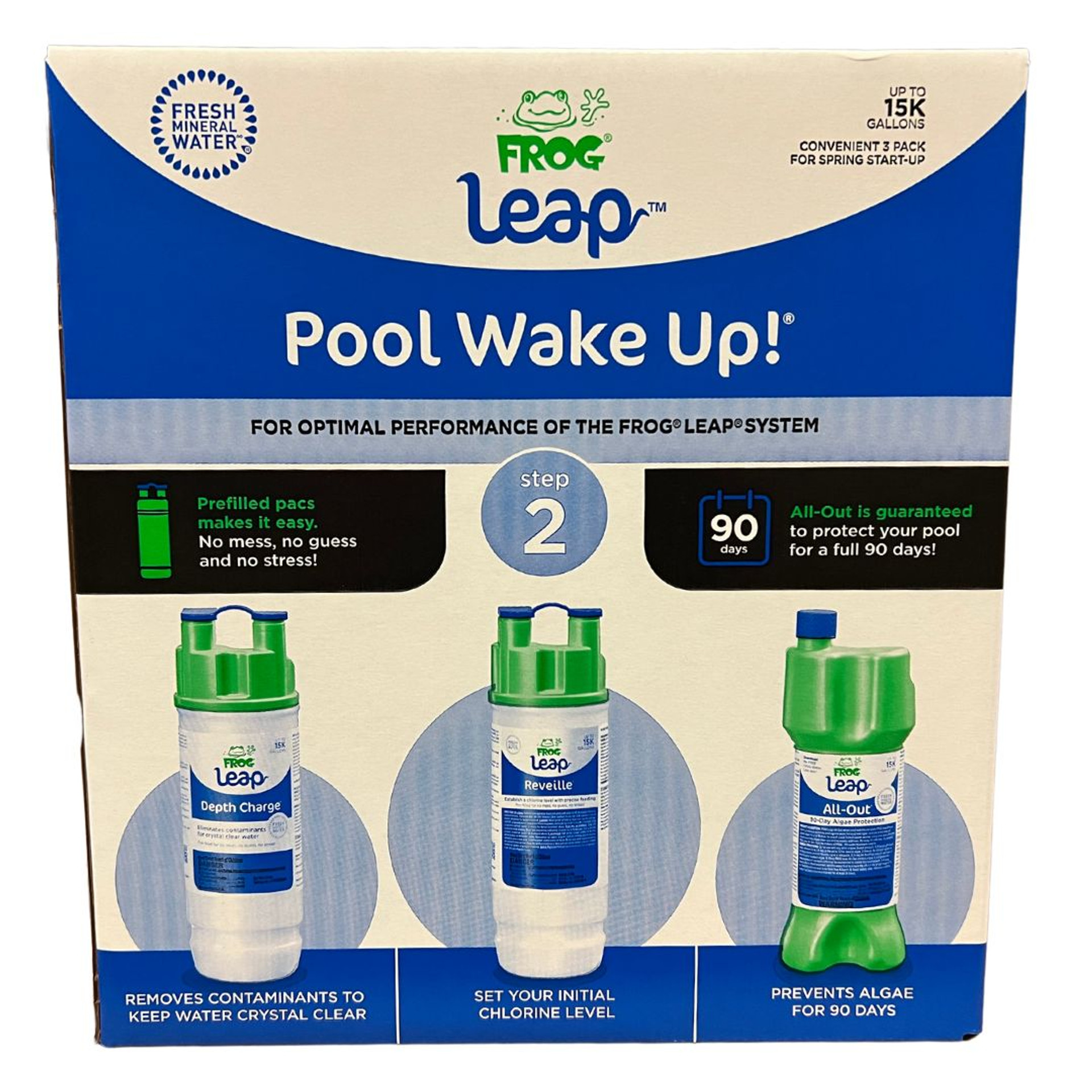 FROG Leap Pool Wake Up! & FROG Leap Pool Hibernation