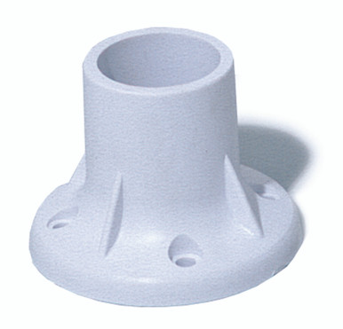 Above Ground Pool Deck Ladder Mounting Flange - fits 1.5" rail