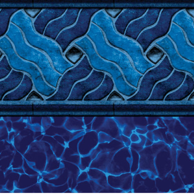 Legends with Cobalt Fusion Vinyl Liner for Inground Pools | GLI