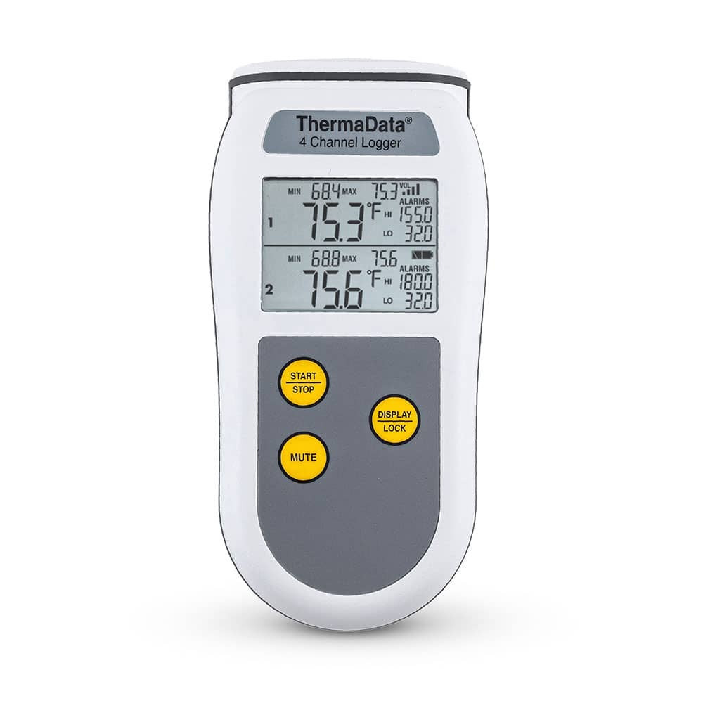 ThermaData 4-Channel Data Logger | ThermoWorks