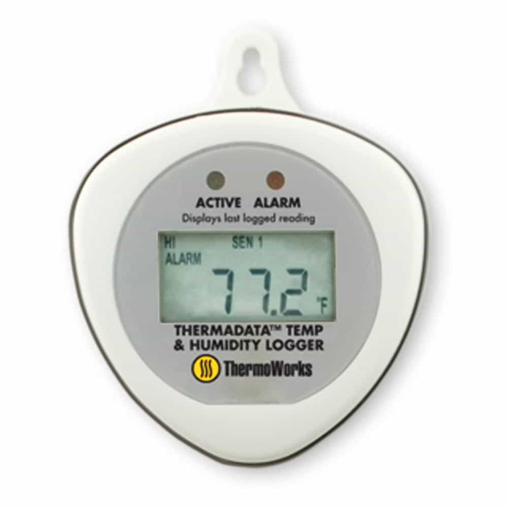 ThermaData Series II Temp Logger (1-INT Humidity) | ThermoWorks