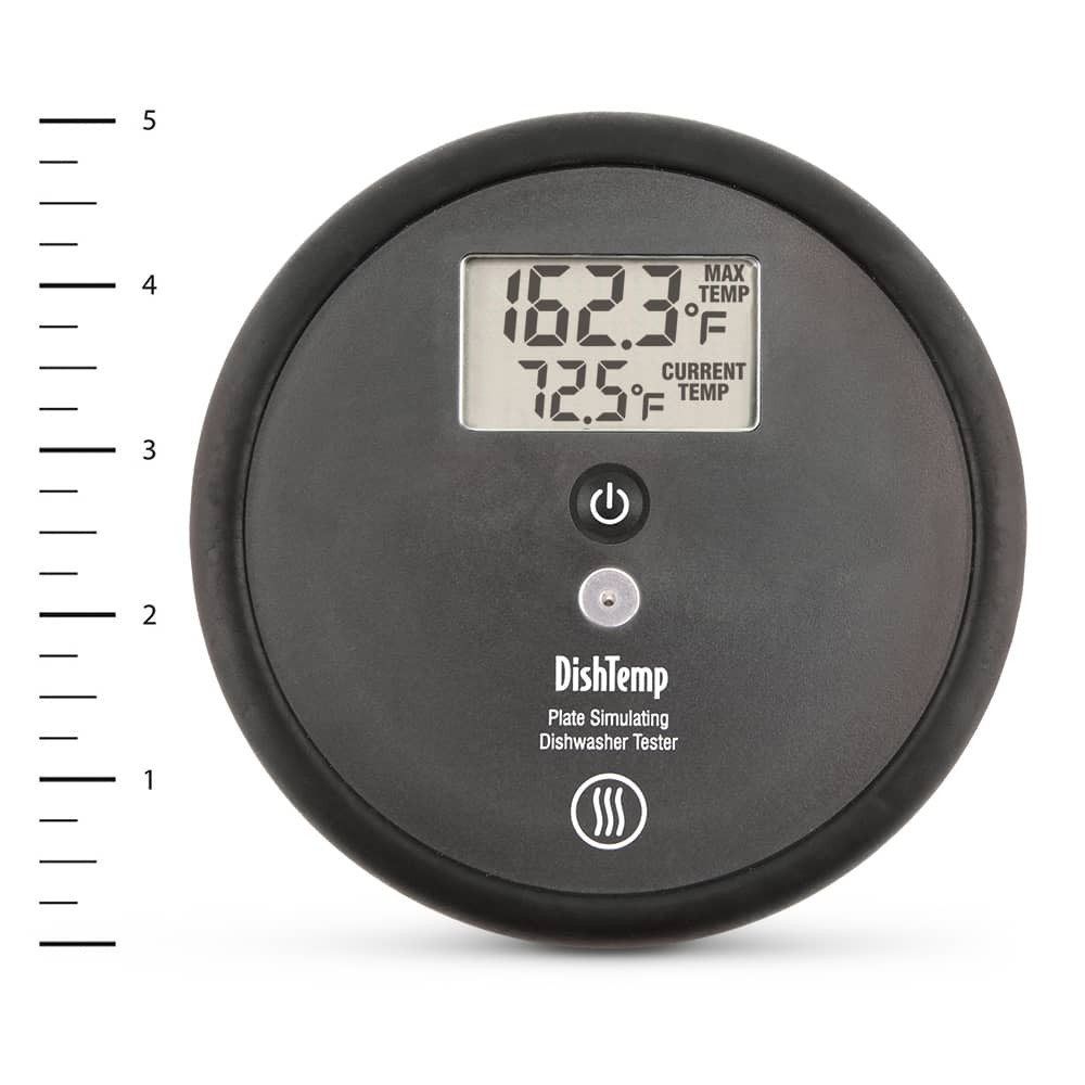 DishTemp - Plate-Simulating Dishwasher Thermometer | ThermoWorks