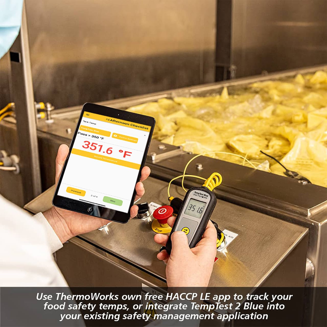 TempTest 2 Blue - Bluetooth Thermometer | ThermoWorks