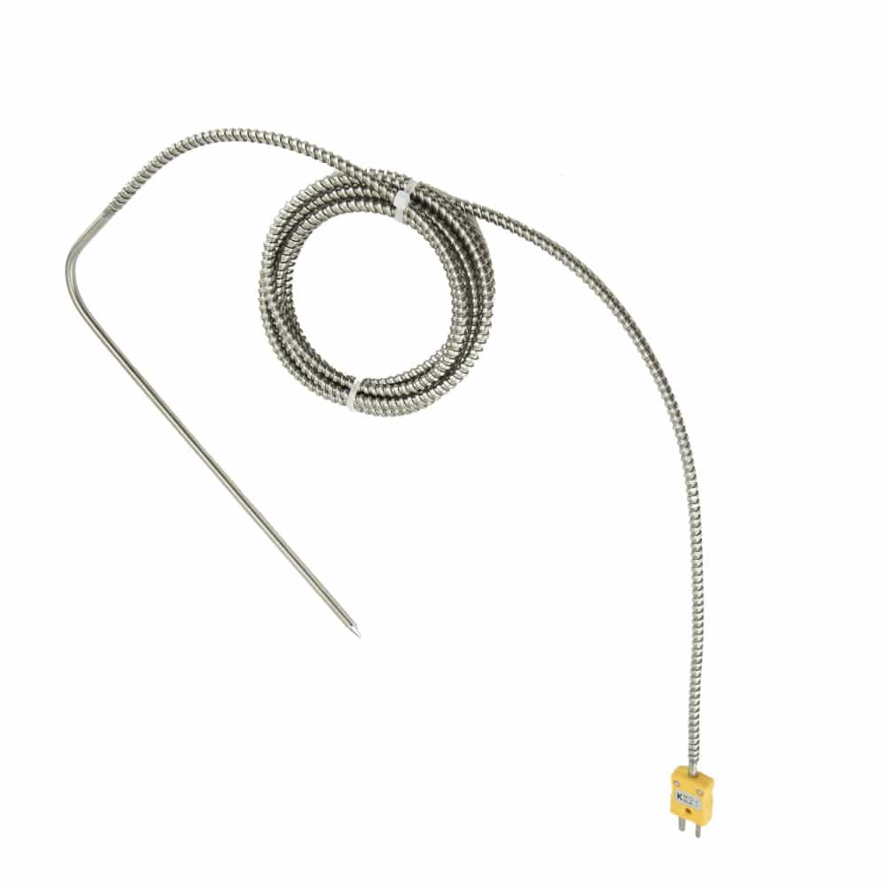 High Temp Smokehouse Penetration Probe - Stainless Armor - ThermoWorks