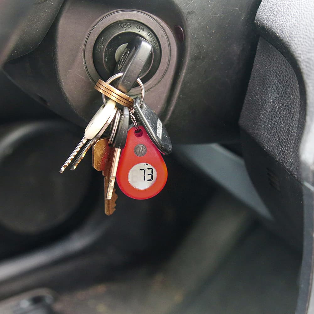 Best Keychain Mini Thermometer - Backpacking & Car Thermometer