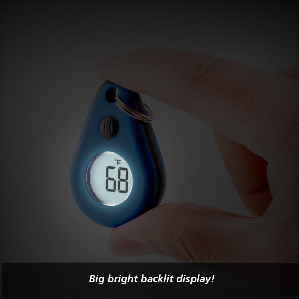 Best Keychain Mini Thermometer - Backpacking & Car Thermometer