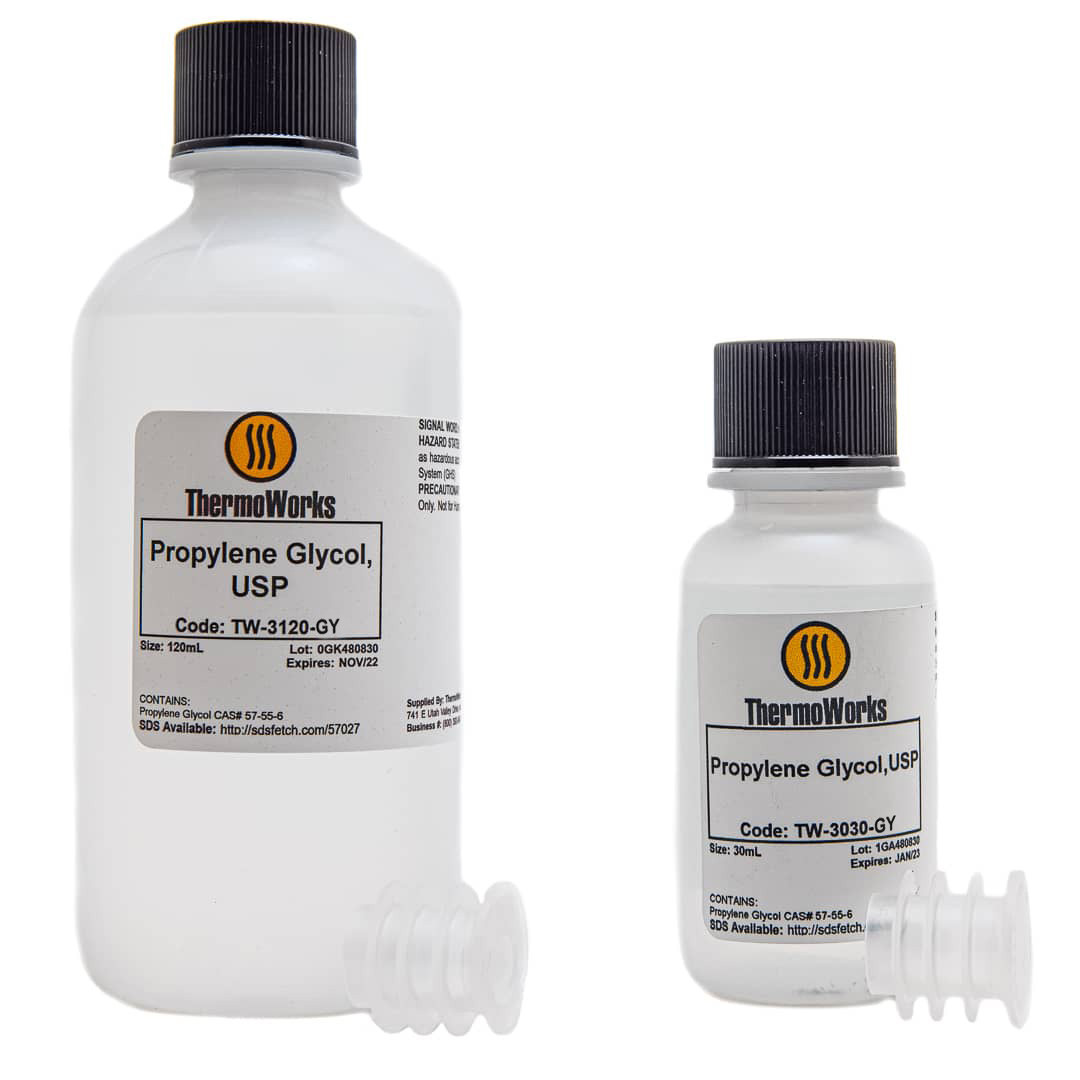 Glycol Thermal Buffer Bottles | ThermoWorks