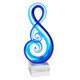 Treble Clef Glass Art Award