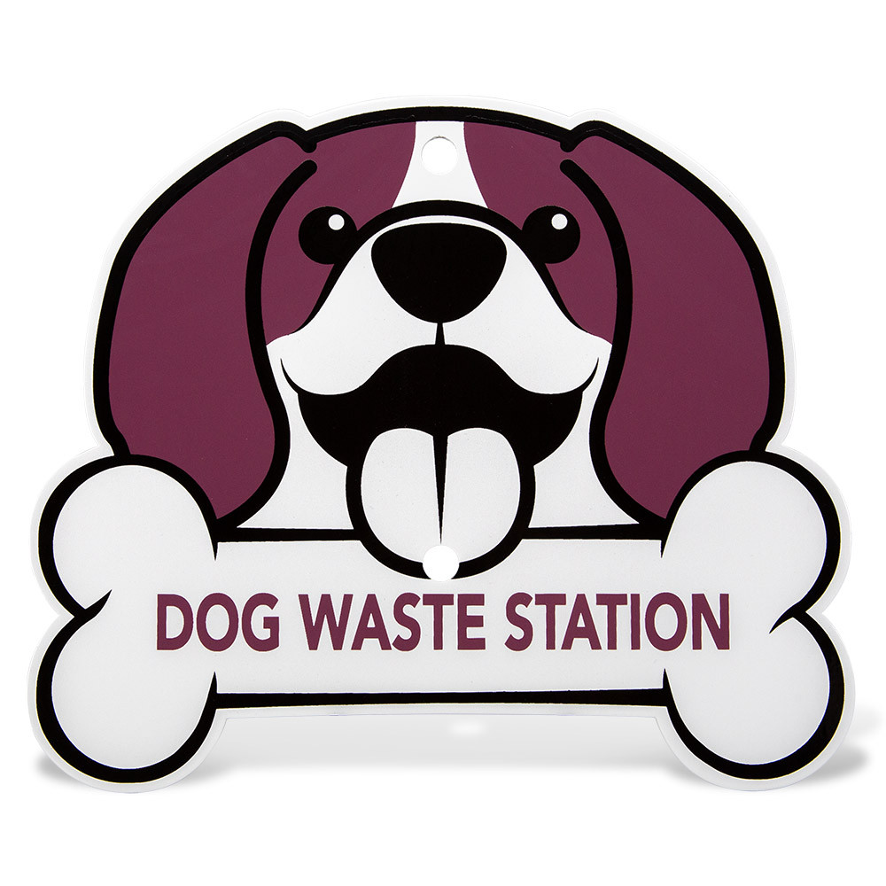 Purple Dog Waste Station