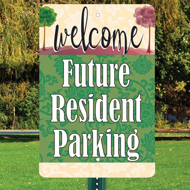 Future Resident Parking Sign
