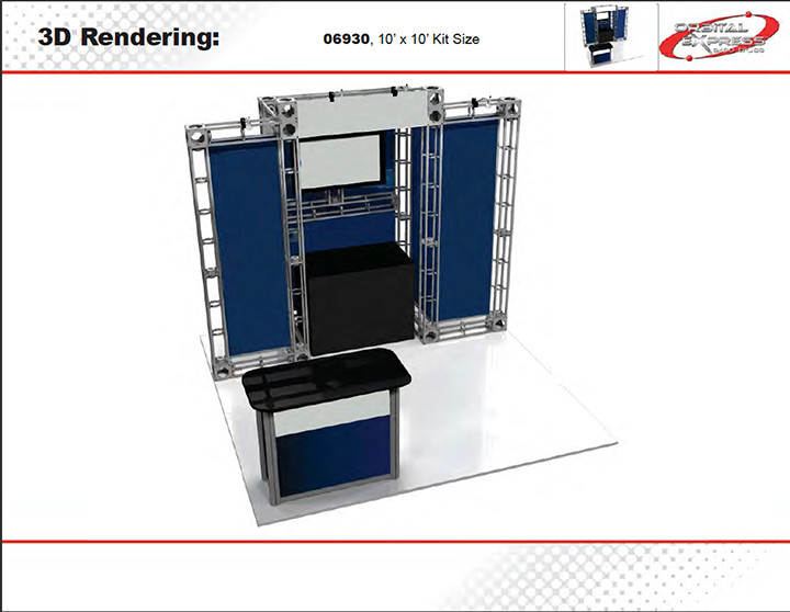 Buy a Used Preowned 10x20 Linear Trade Show Booth at Low Prices | Used ...