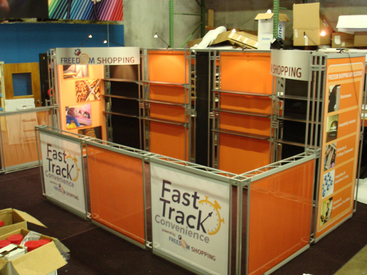 Buy a Used Preowned 10x30 Linear Trade Show Booth at Low Prices | Used ...