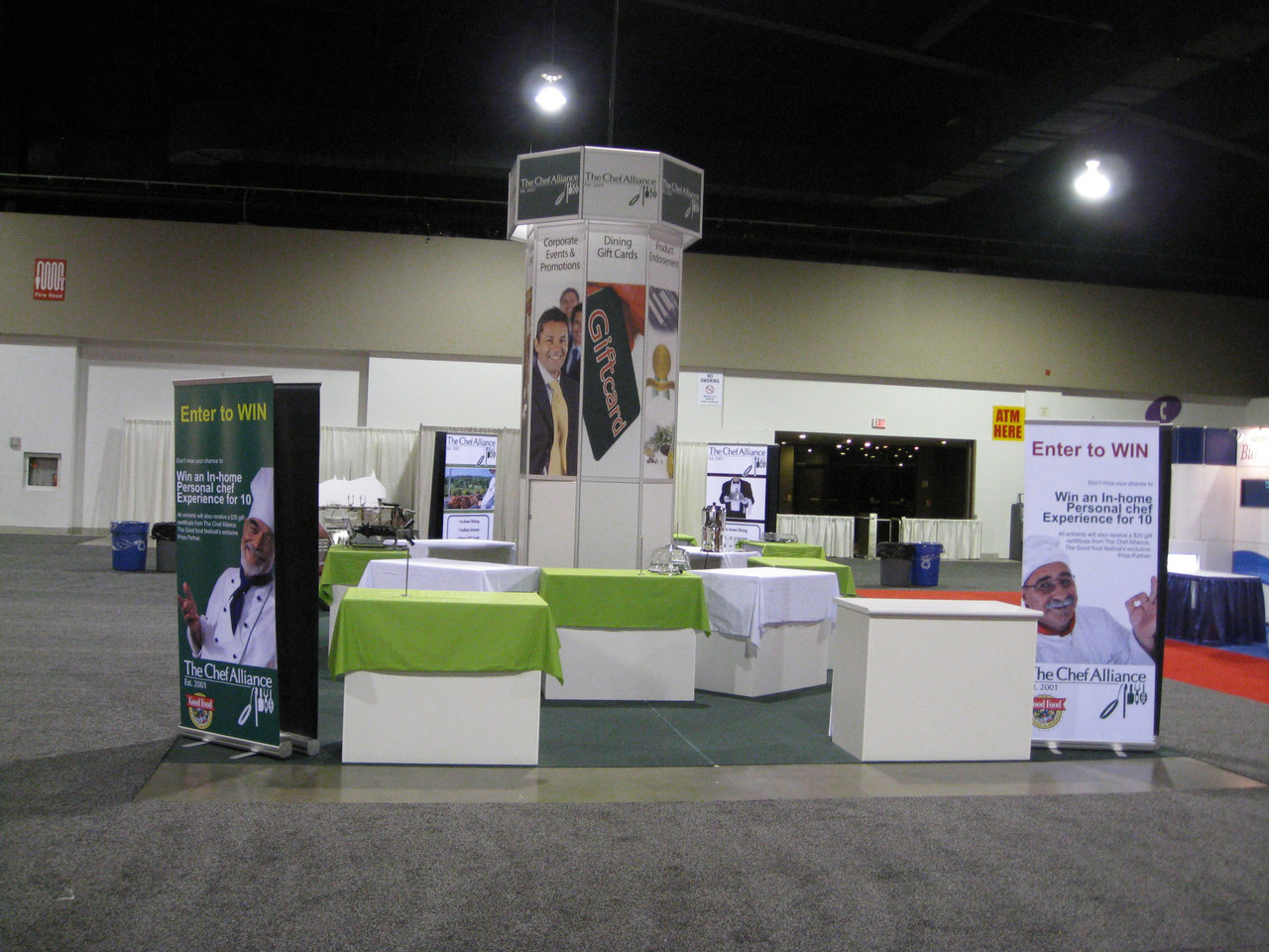 Buy a used - Tall tower for trade show booth - UsedBooths.com