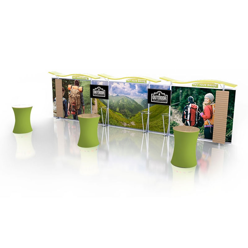 Buy New Trade Show Booths & Exhibits by Timberline, Orbus, and Abex ...