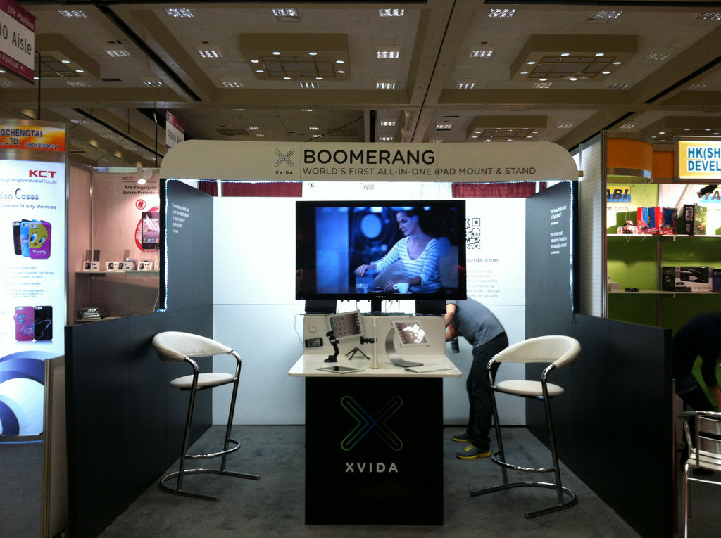 Recently Sold Used Booth! - Custom Magnetic Trade Show Booth 10x10 Easy ...