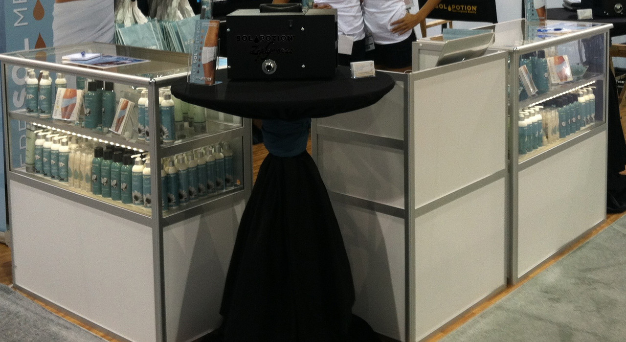 Recently Sold Used Booth! - Trade Show Display Cases - UsedBooths