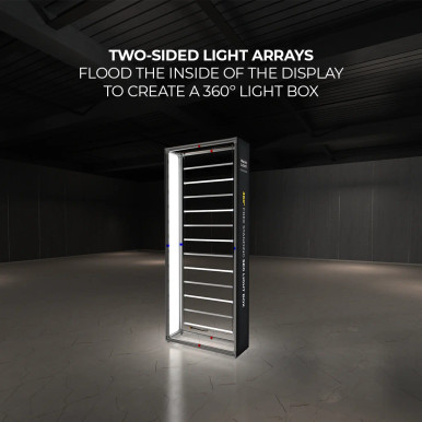 Buy a new - 3.5ft WaveLite Casonara SEG LightBox, Hardware Only. Packed in One CA700 Case to ...