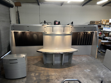 Buy a used - 10 x 20 solid professional laminate show booth ...