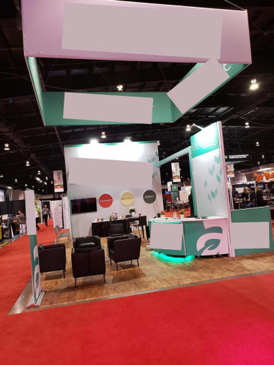 Buy a used - Skyline 10 x 20 Custom Modular Booth - UsedBooths.com