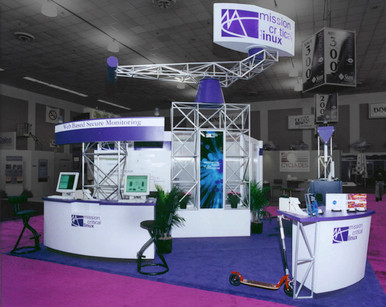 Buy a used - HUGELY Discounted 20' x 20' custom booth with spinning top ...