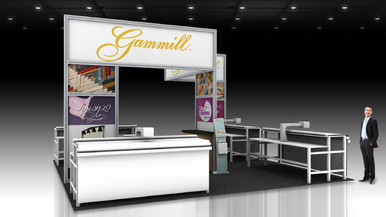 Buy a used - Eye-Catching Professional Display - UsedBooths.com
