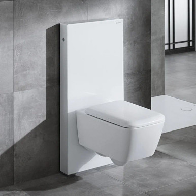 Geberit - Monolith WC Frame & Cistern for Wall Hung WC's - White ...