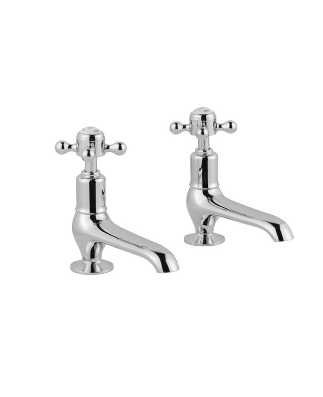 Grovesnor Basin Pillar Taps Finish Options