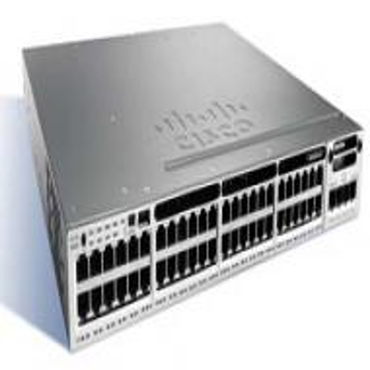 WS-C3850-48P-L | CISCO | Catalyst 3850 48-Ports 10/100/1000 Poe+ Rack-Mountable Managed Ethernet ...