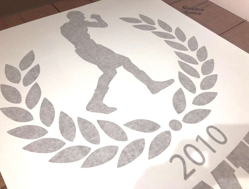 Personalised Boxing Wall Sticker ( FREE application tool )