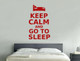 Good Night Sleep Tight Wall Sticker ( FREE application tool )