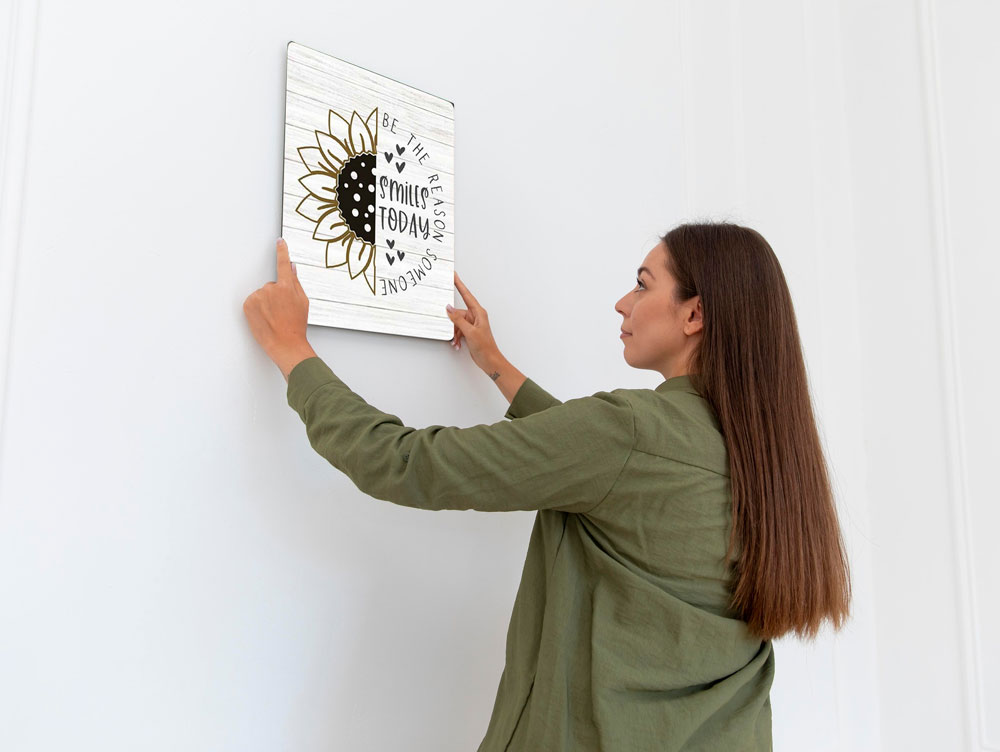 How to Hang a Metal Sign on a Wall: A Step-by-Step Guide - Aspect Wall Art