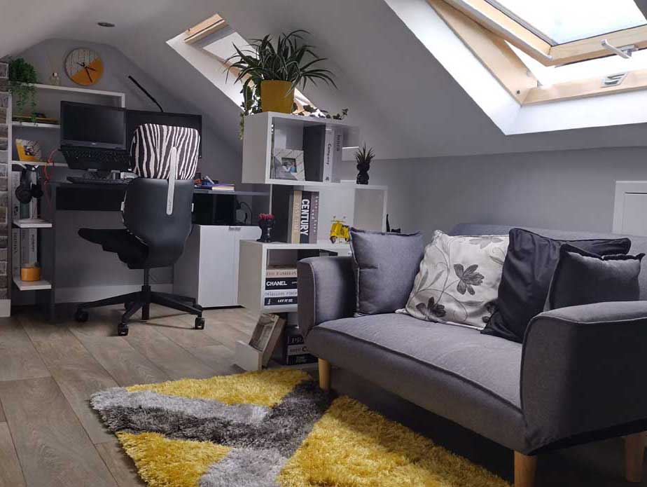 16 Loft Office Ideas to Transform Your Attic Space - Aspect Wall Art