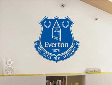 Everton Wall Sticker Badge Logo ( FREE application tool )