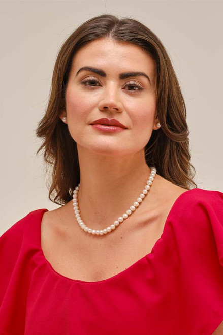Real Pearl Necklaces The Pearl Company