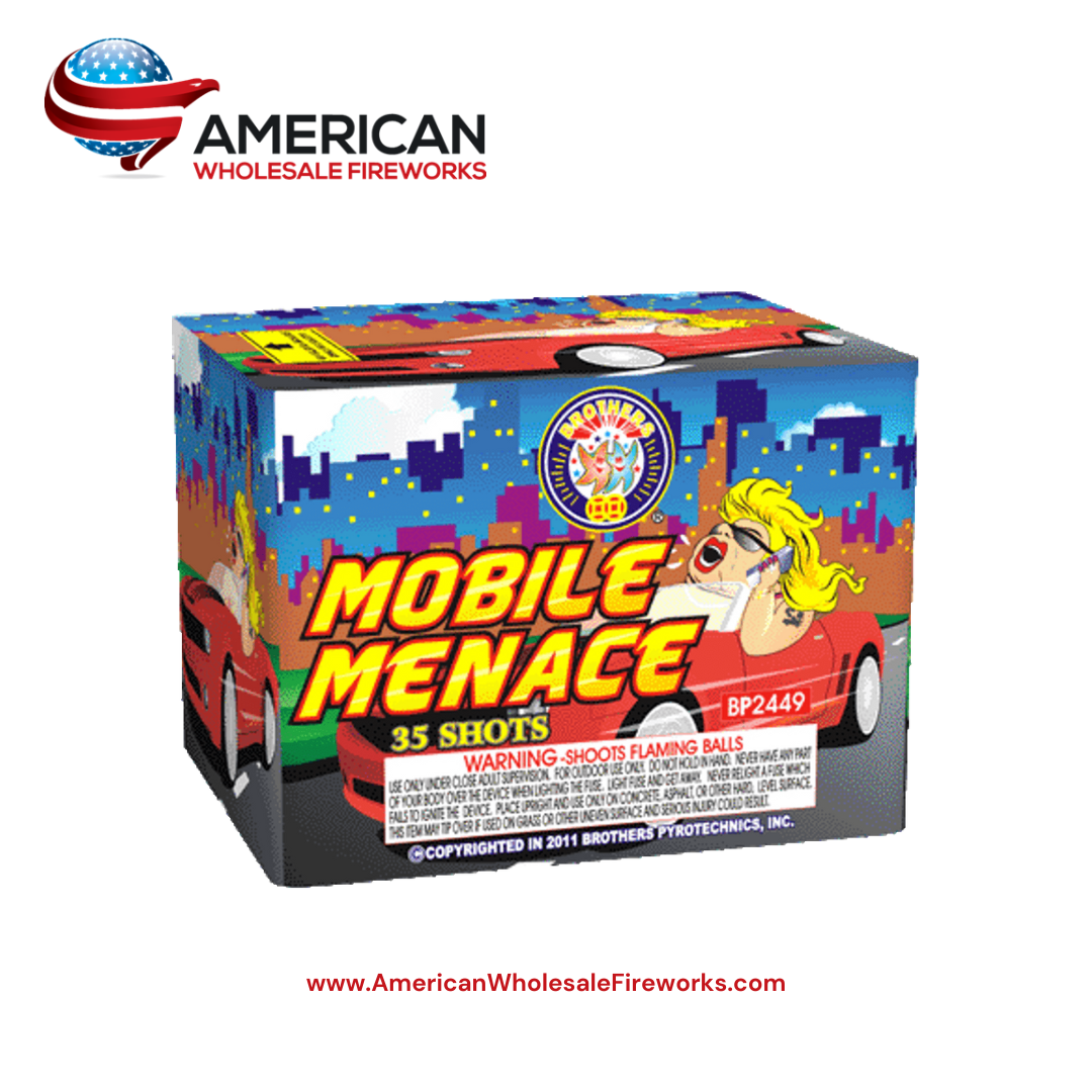 Mobile Menace - 200 Gram Cake