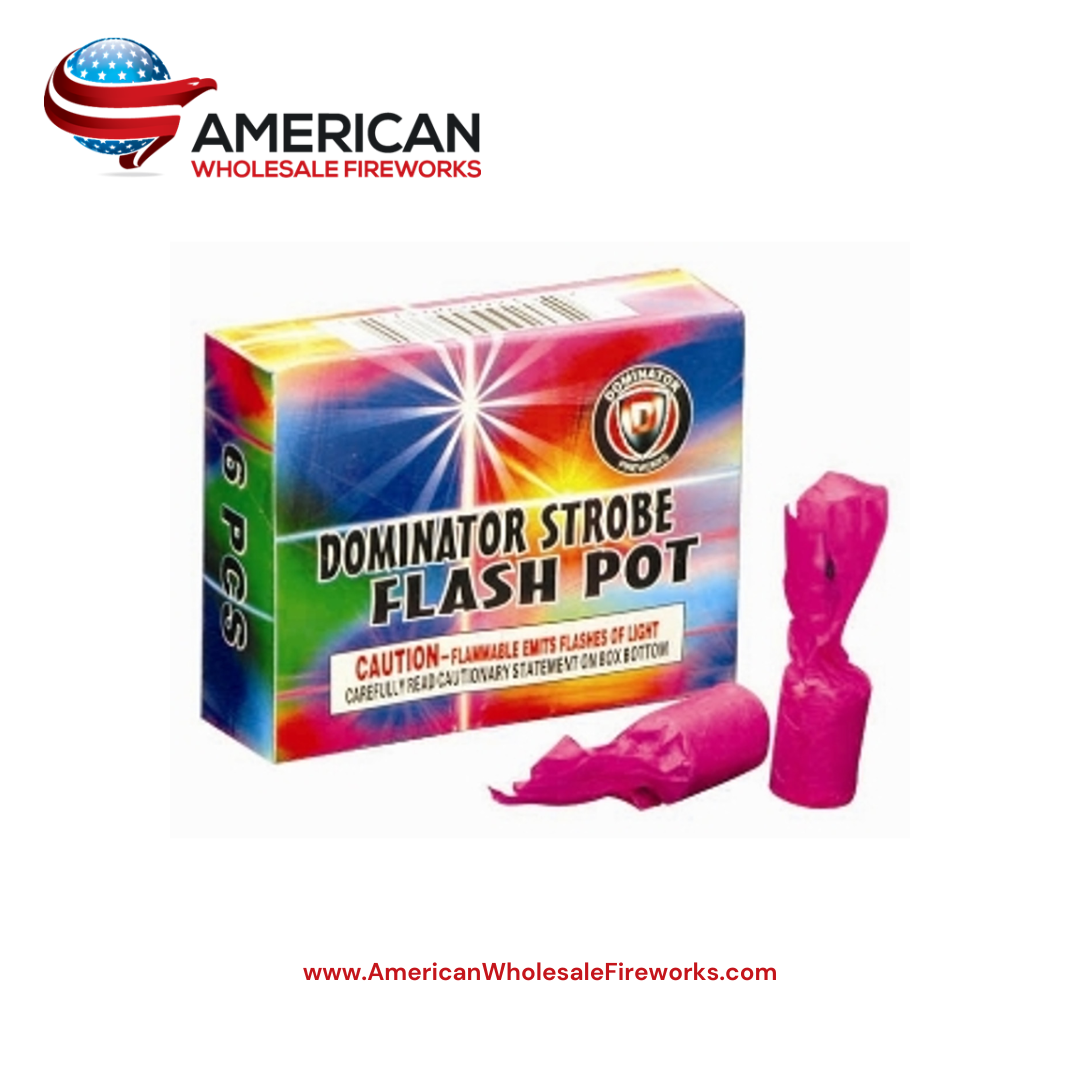 Strobe Flash Pots (Single) - Novelty