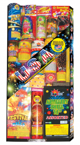 USA Assortment - World Class Fireworks