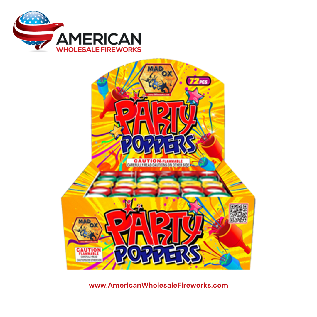 Party Poppers - Novelty